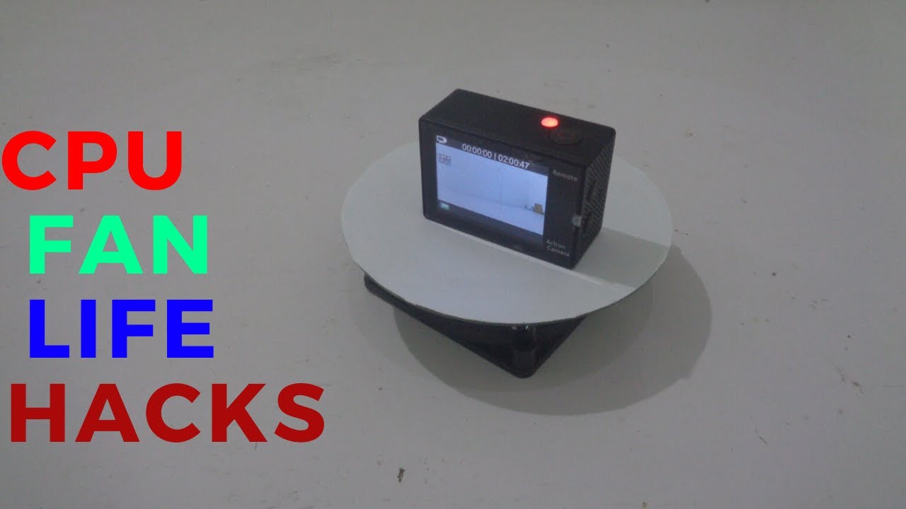 Diy Cpu Fan Life Hacks - YouTube