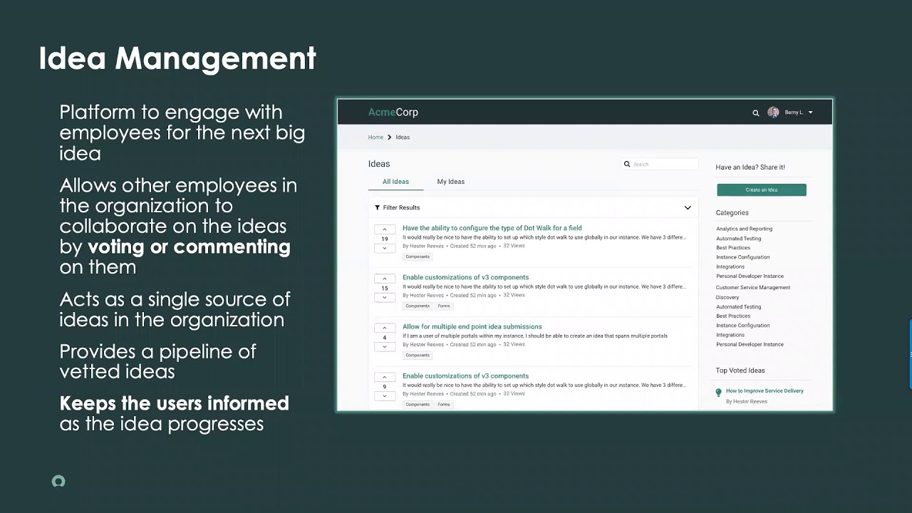 ITBM Office Hour 19 - Ideation Portal – Best Practices - Overview - YouTube