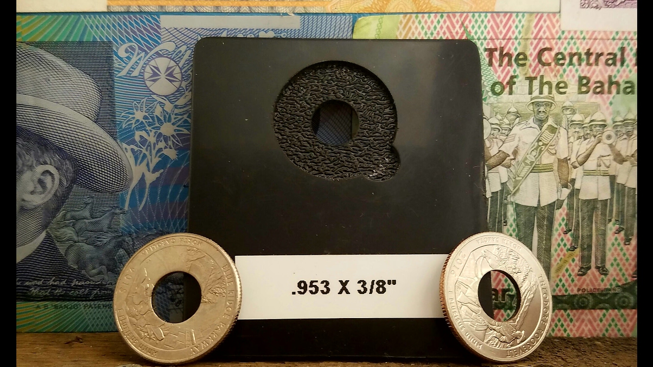 New Tool for a Perfectly Centered Hole in a Coin Ring - YouTube