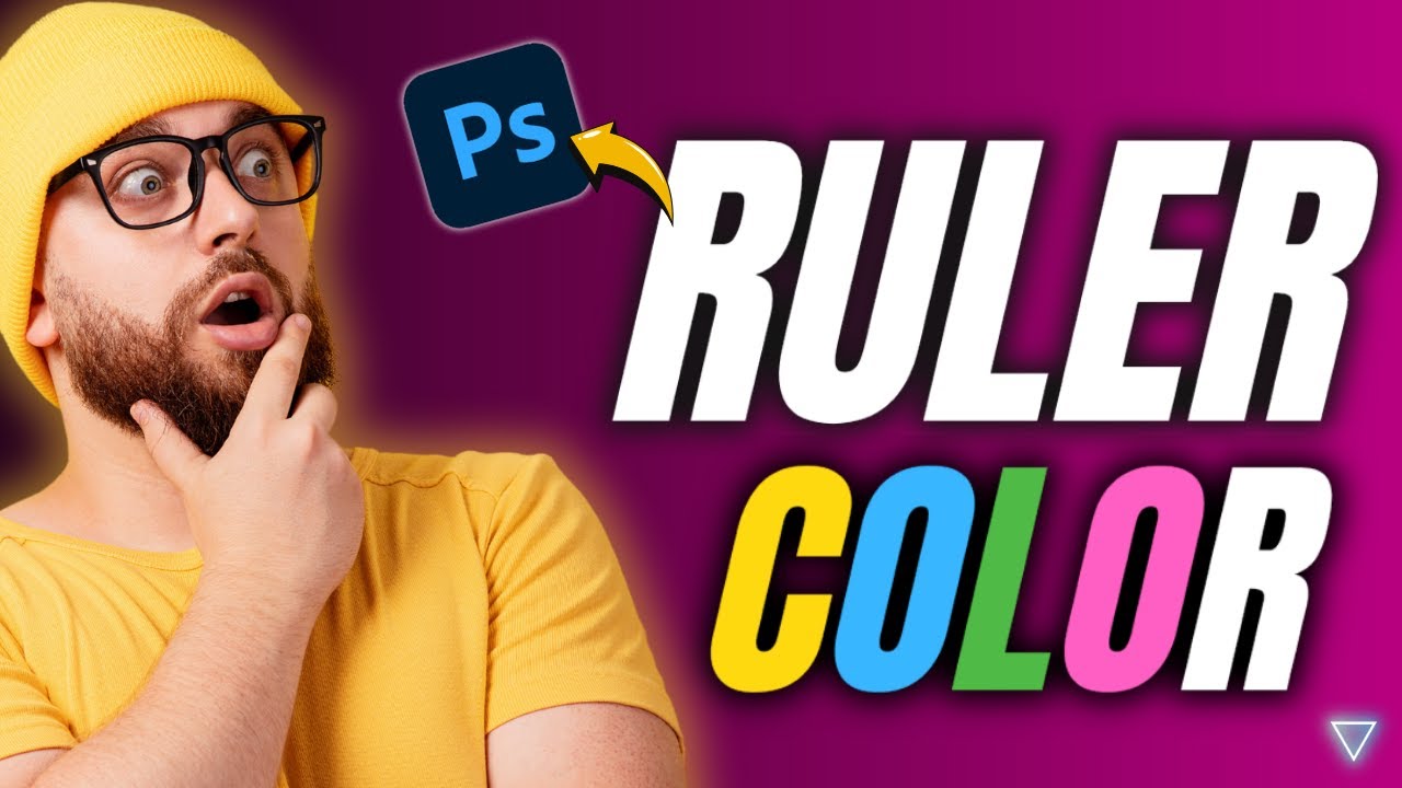 How to Change Ruler Color in Photoshop - YouTube