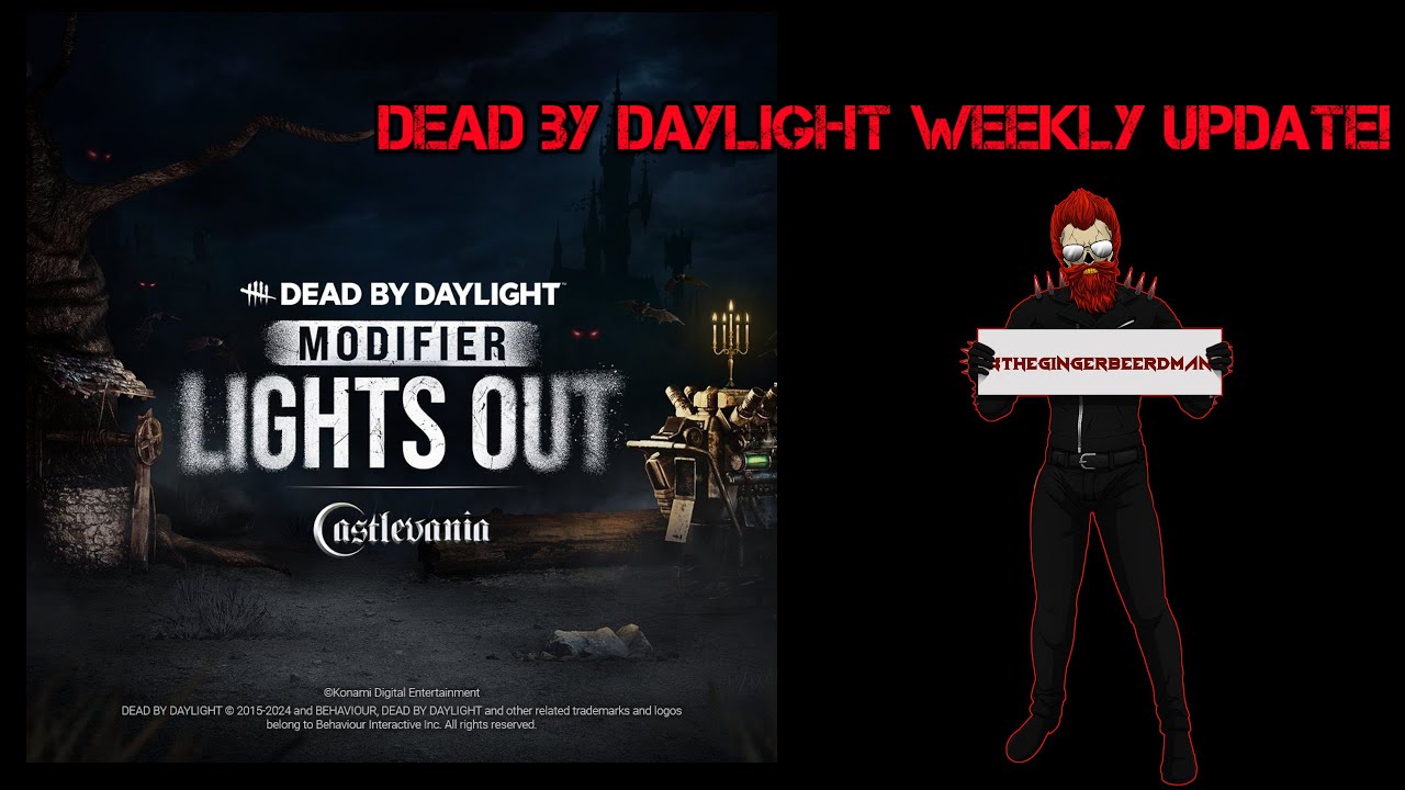 Dead By Daylight Weekly UPDATE! LIGHTS OUT COMING! - YouTube