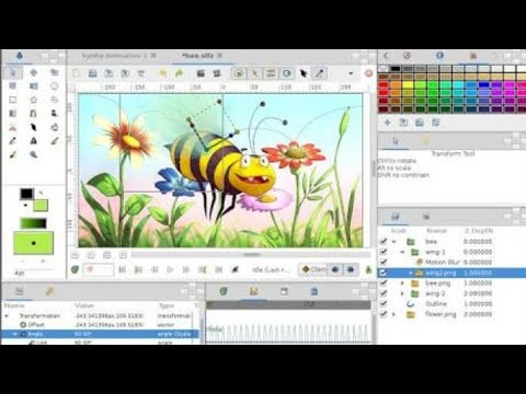 Synfig studio | your own animation | class 11practical | for beginners|SDM TECH | TUTORIAL 1 ...