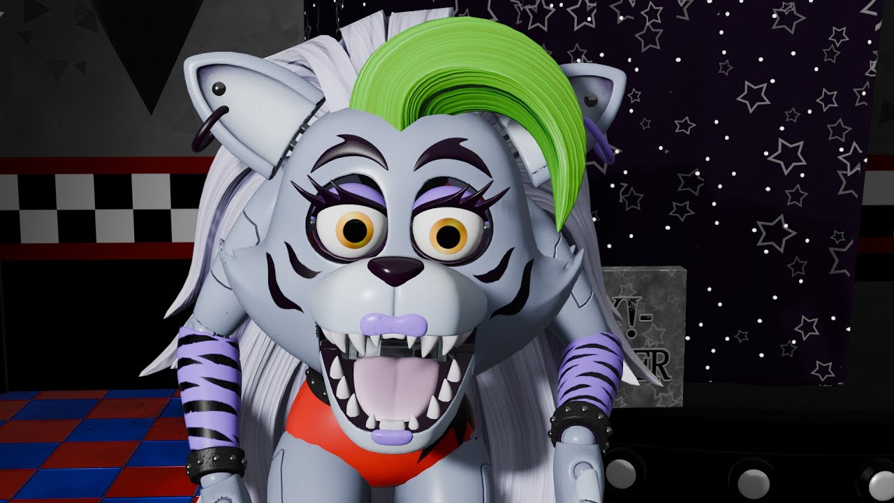 [Blender/FNAF] Freddy Meets Roxy - YouTube