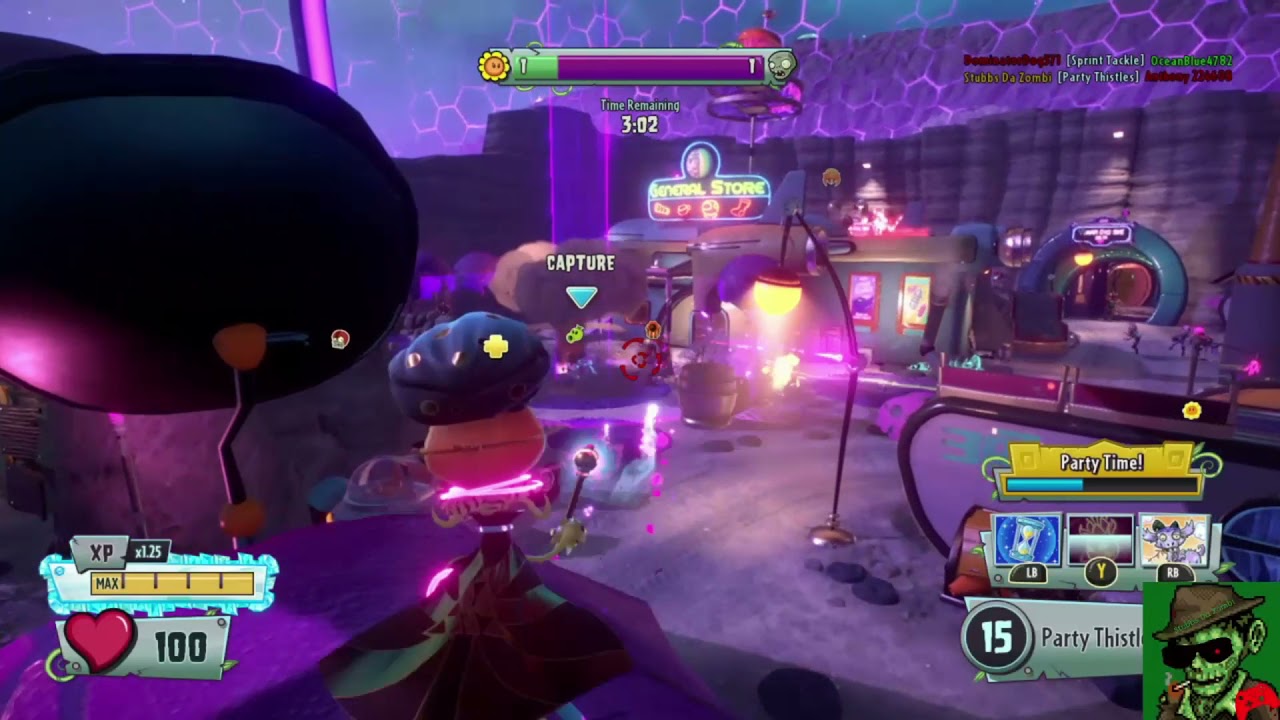 Full Gameplay of Party Rose PVZ GW 2 - YouTube