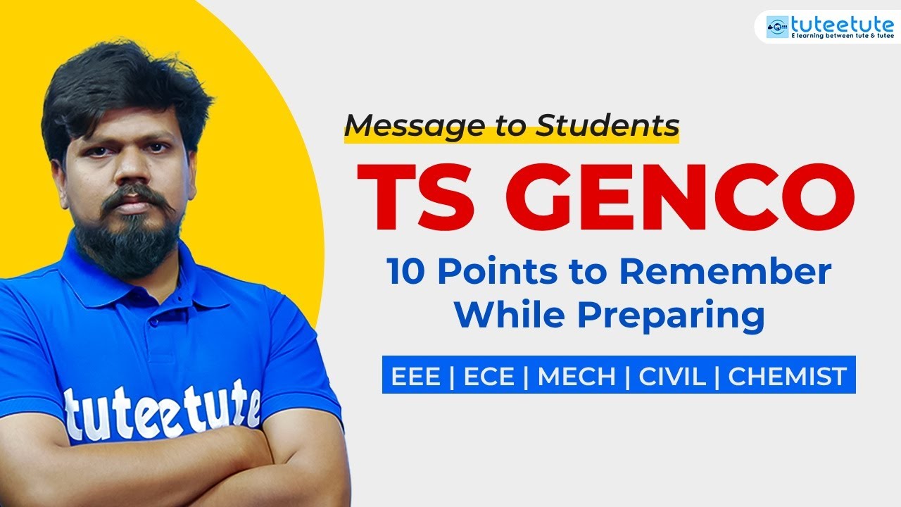 10 Points to Remember While Practicing | TS GENCO #genco #transco # ...