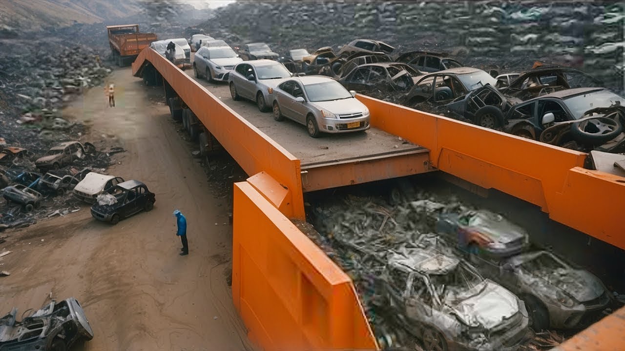 Most Insane Shredding Machines That Destroy Everything | Fastest Car ...