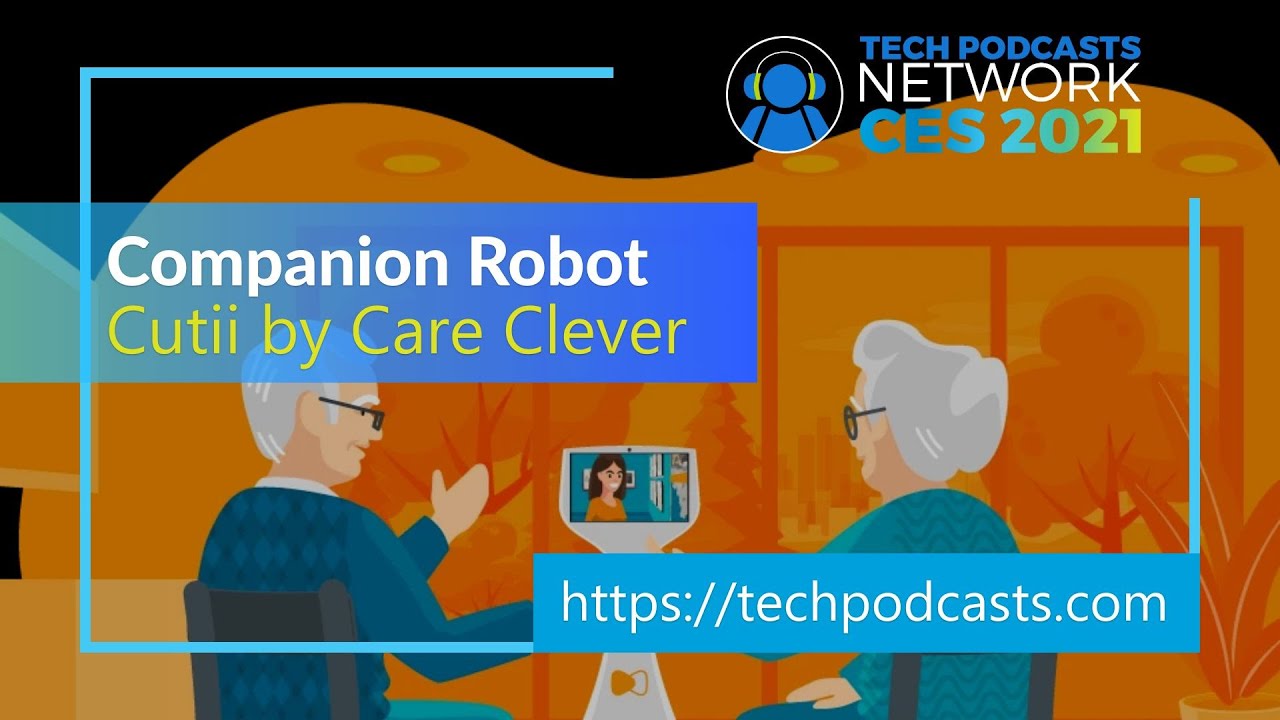 Cutii is a companion robot to ease social isolation @ CES 2021 - YouTube