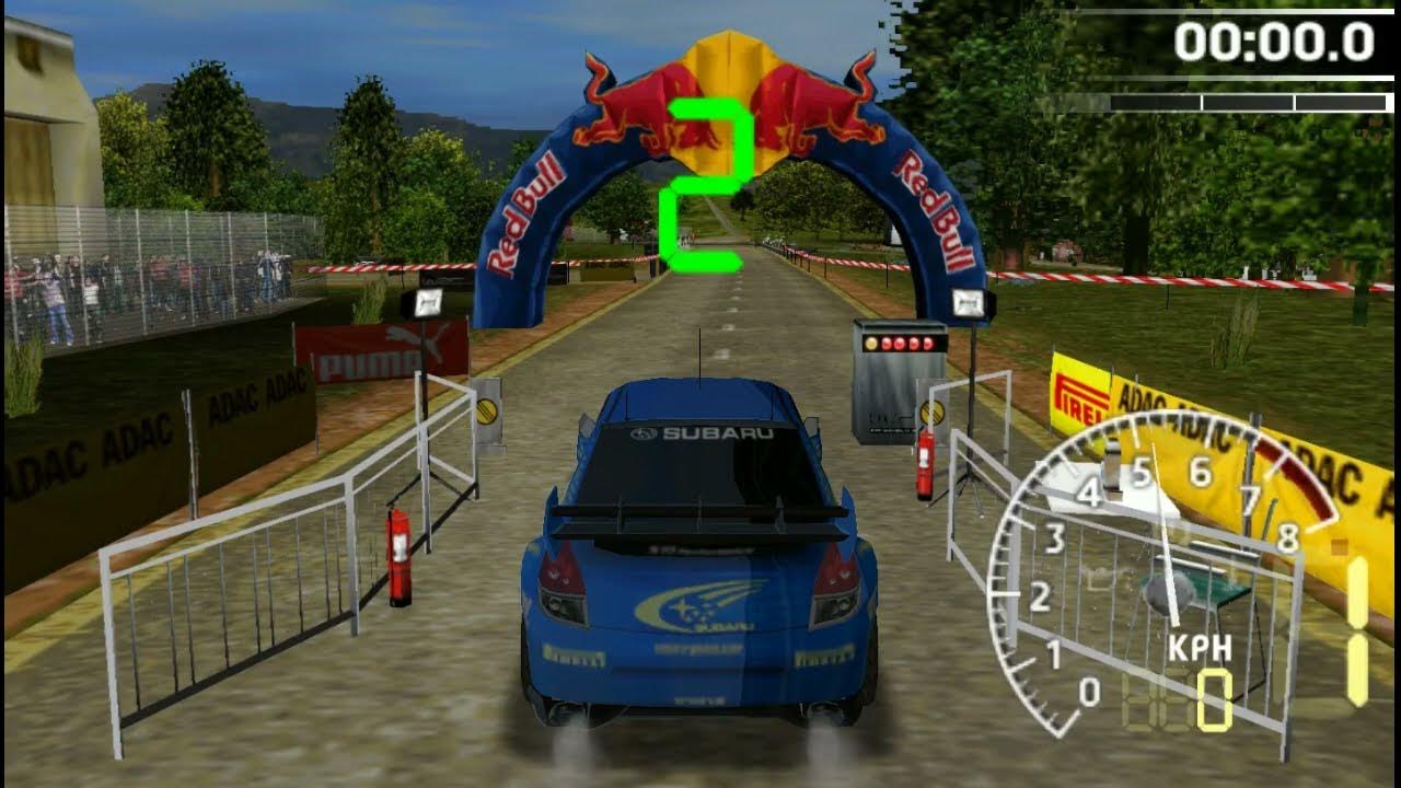 WRC: FIA World Rally Championship (PSP) Gameplay - YouTube