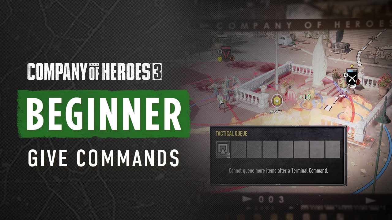 CoH3 BEGINNER TUTORIAL - How to give commands - YouTube
