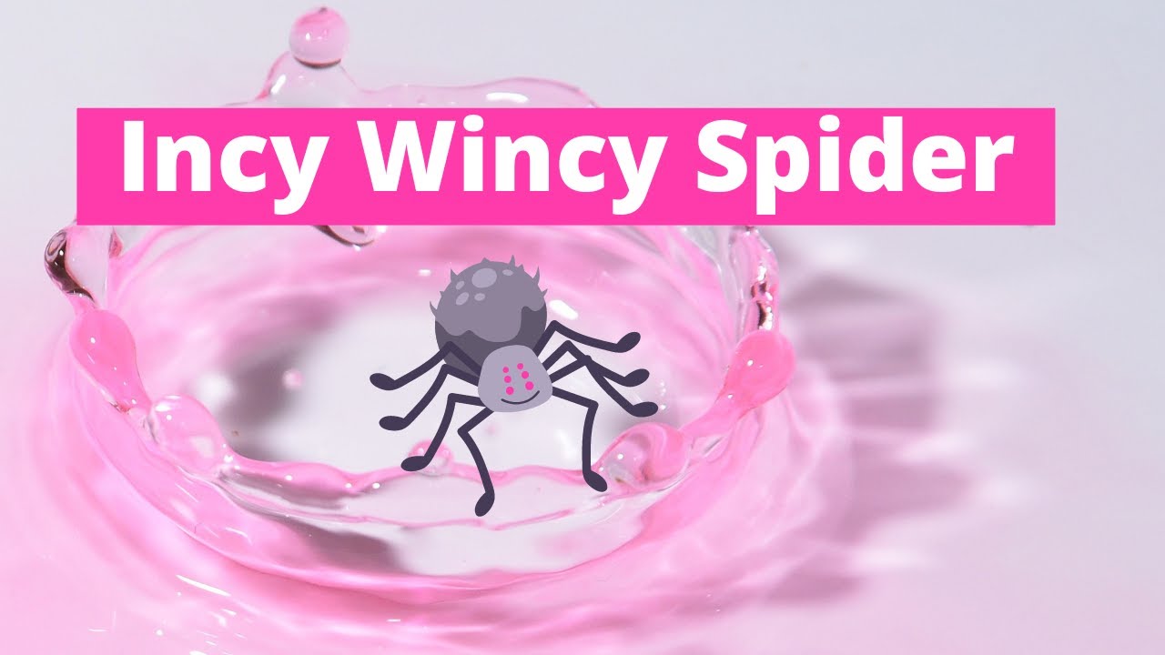 Incy Wincy Spider Nursery Rhyme With Lyrics - Cartoon Animation Rhymes ...