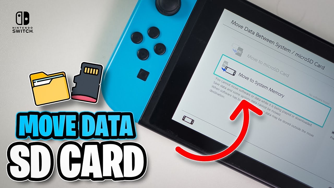 How to Move Data Between microSD Cards on Nintendo Switch (Easy ...