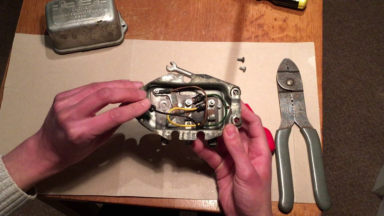 Lucas RB.310 regulator. Part 3 of 4. Solid state conversion. - YouTube