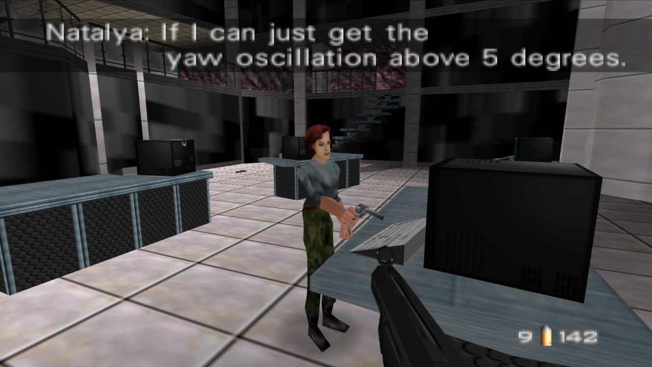GoldenEye 007: Control - Mission 7 Cuba Control Center Walkthrough ...