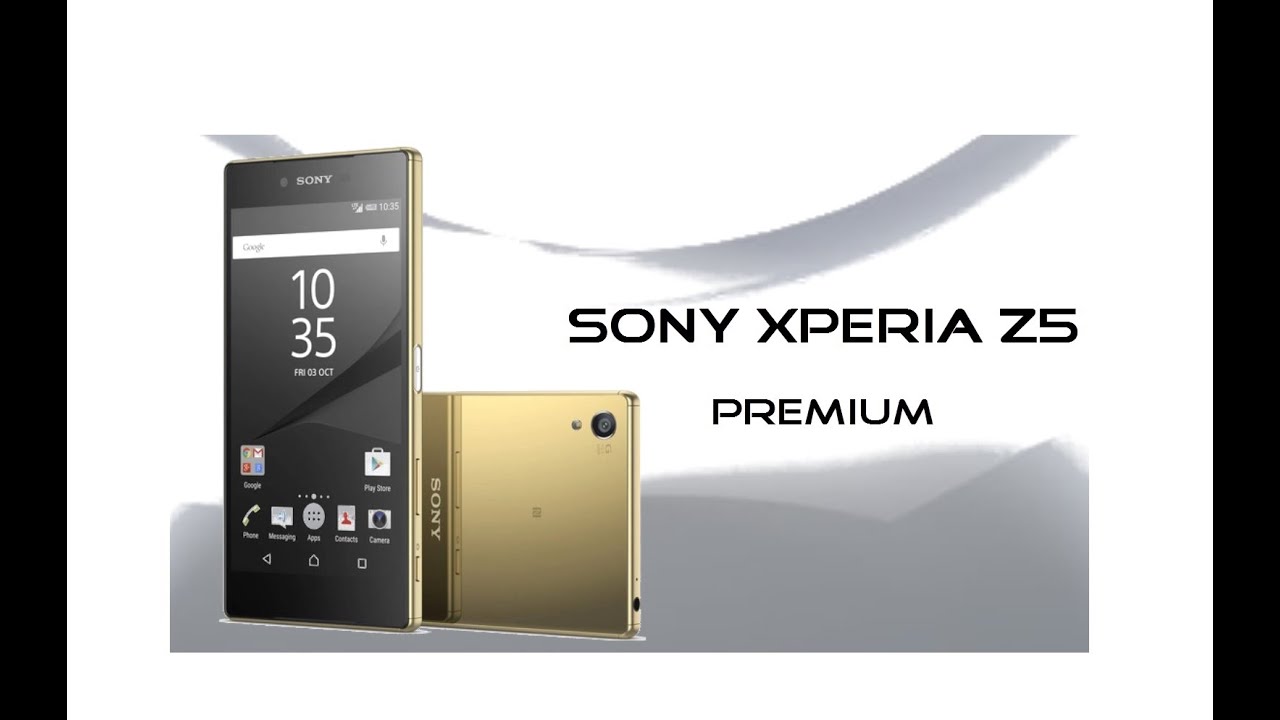 Sony Xperia Z5 Premium with world's first 4K screen unveiled - YouTube