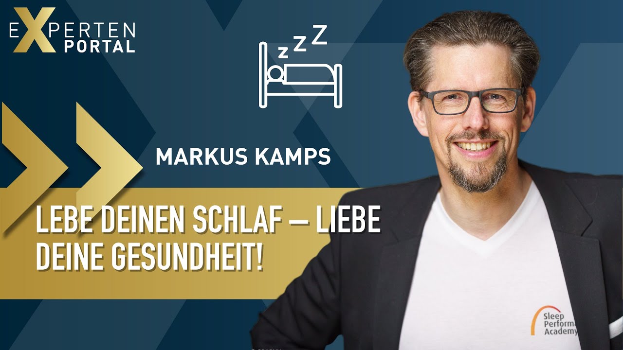 Markus Kamps // Deutscher Schlafcoach und Präventologe für Gesundheitsthemen // TV ...