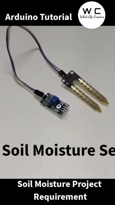 Arduino Equipments Project | Soil moisture Sensor Working project | #shorts #arduino_projects # ...