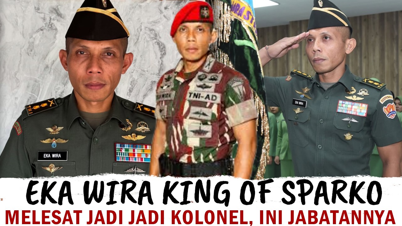 KING OF SPARKO LETKOL EKA WIRA PROMOSI JABATAN SEKALIGUS NAIK PANGKAT KOLONEL - YouTube