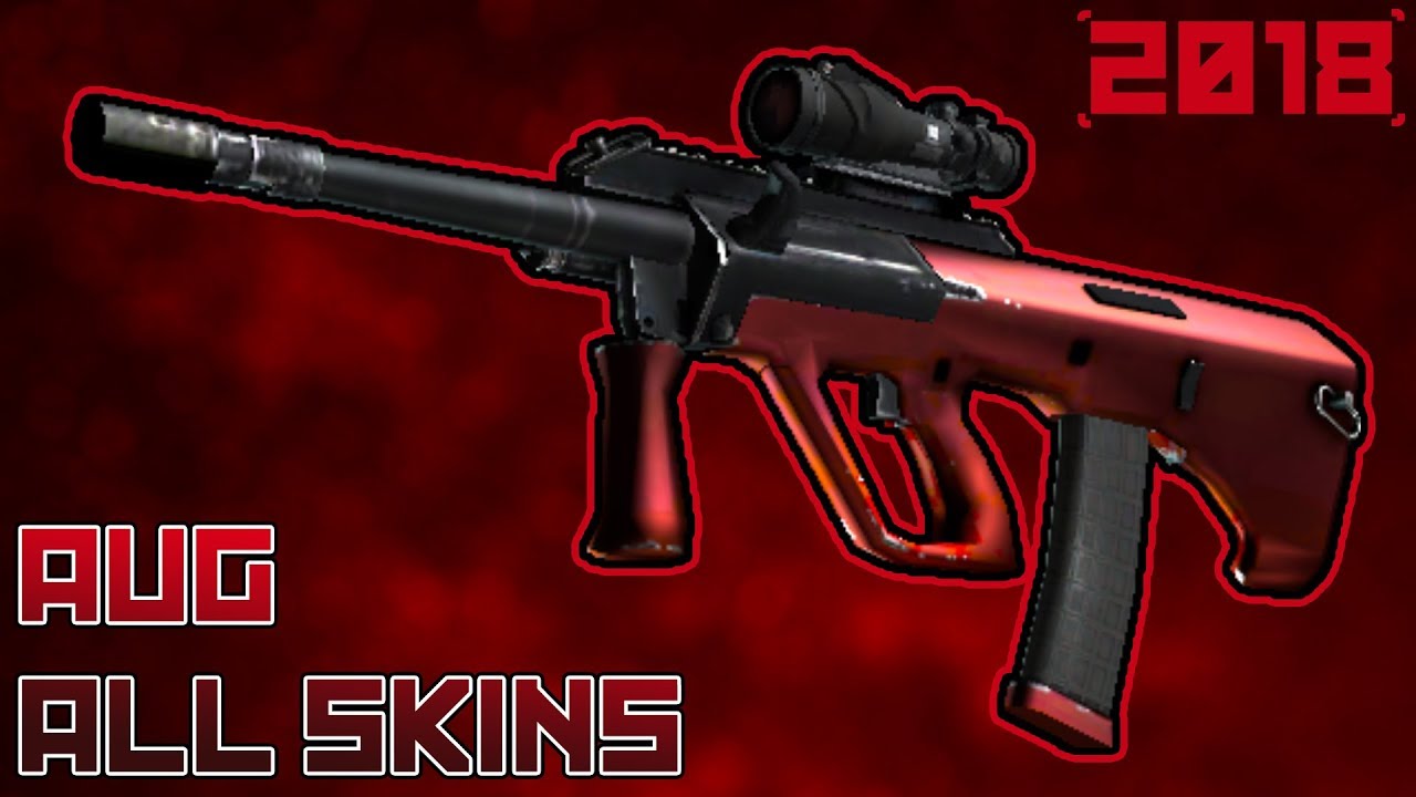 CS:GO | AUG - All Skins Showcase + Prices 2018 - YouTube