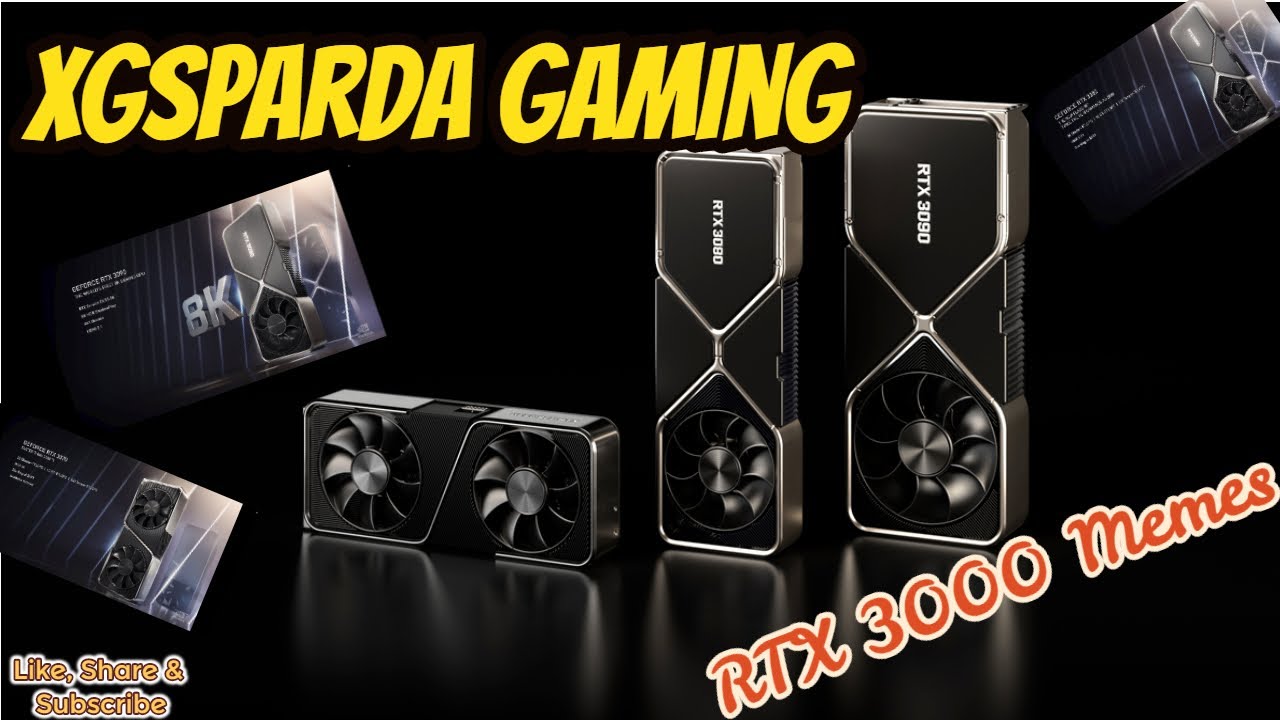 Top 10 memes on RTX 3000 Series Reveal | XGSpARdaGaming | Nvidia Event ...