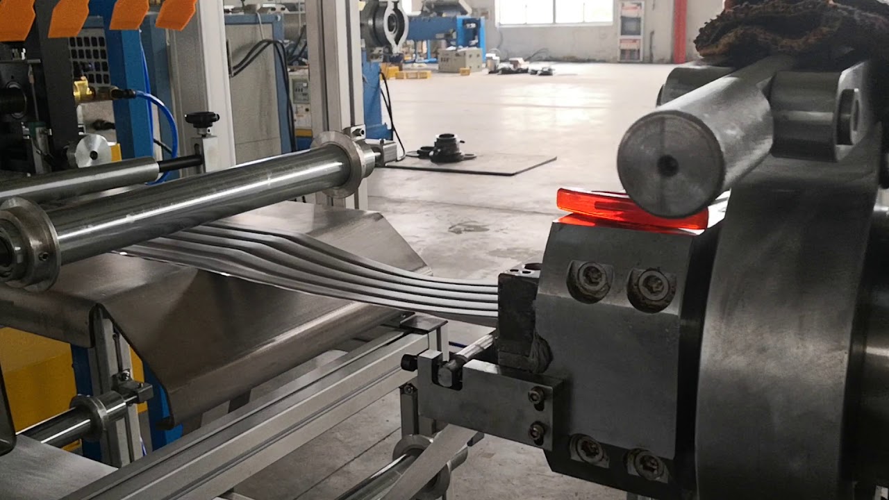 rubber butyl tape extrusion line-one time get five pieces （salis.zhou ...