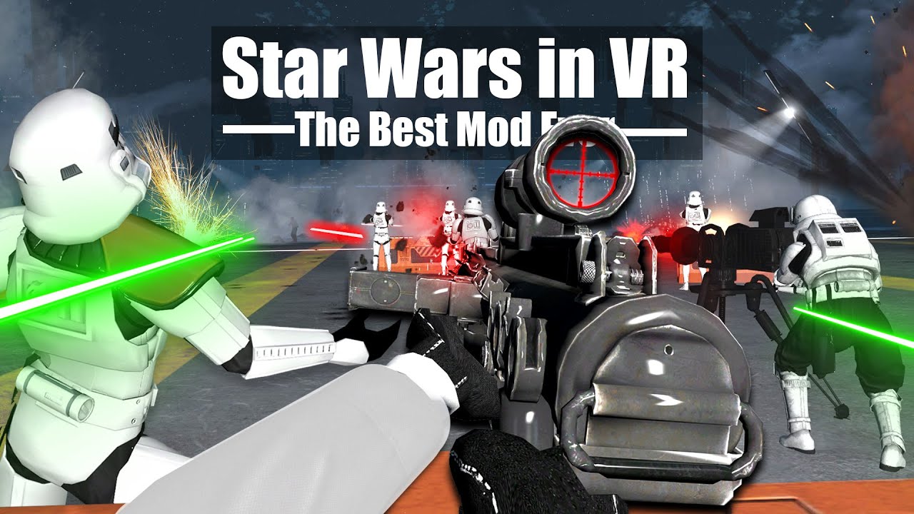I Played The Best Star Wars VR Mod Ever Made! - YouTube