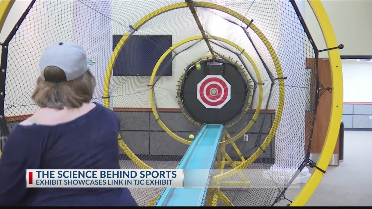 TJC exhibit showcases the science behind sports - YouTube