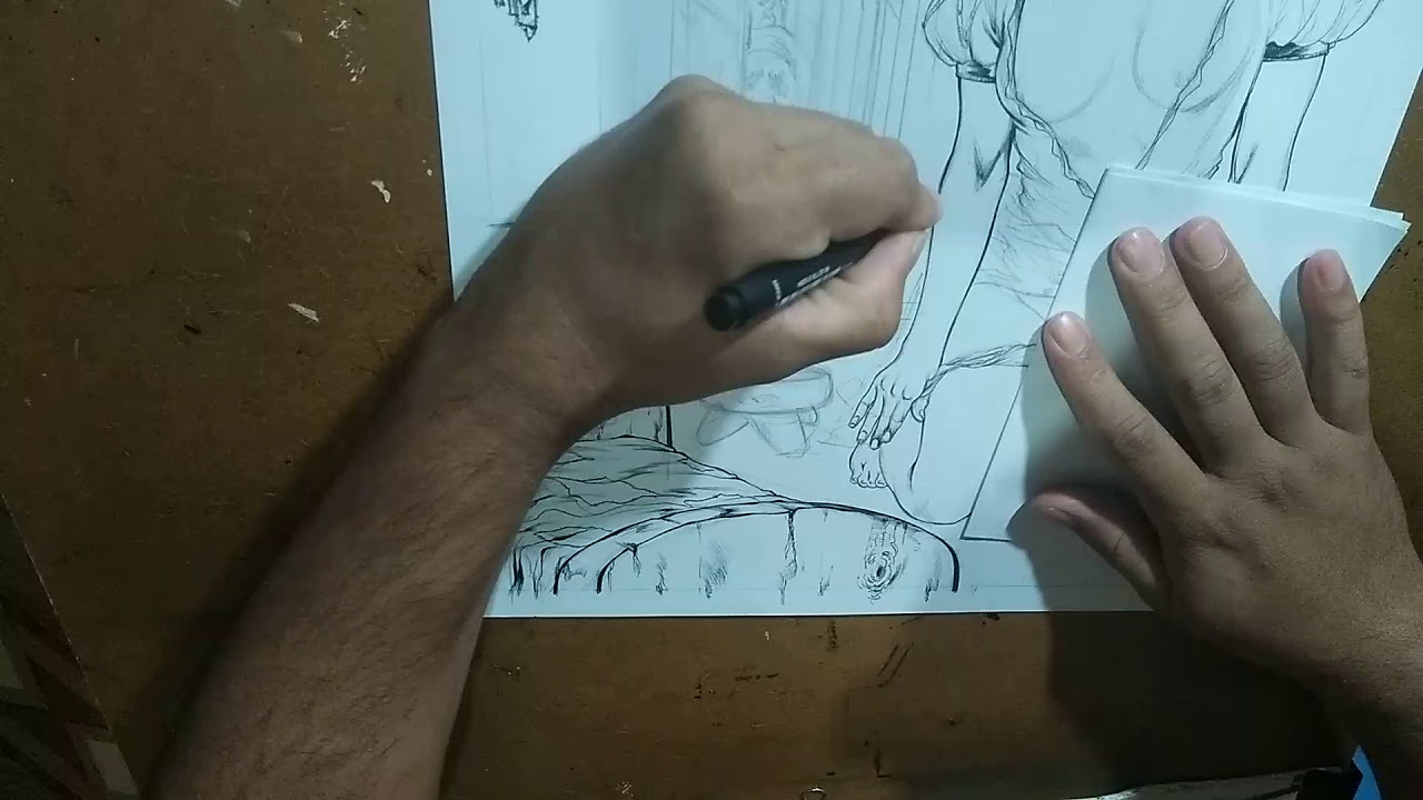 Fairy Tale Ink process - DIRETO DA PRANCHETA - YouTube