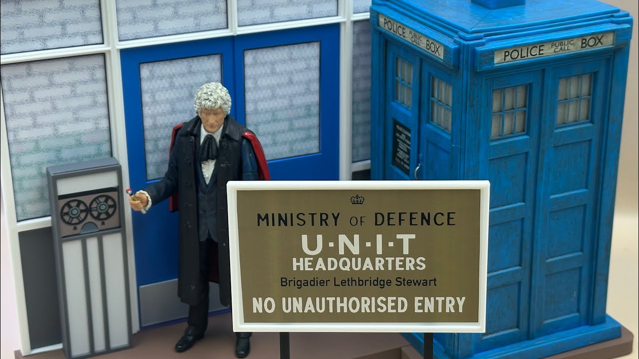 Doctor Who: UNIT HQ Diorama (from Collect & Customise) - Third Doctor ...