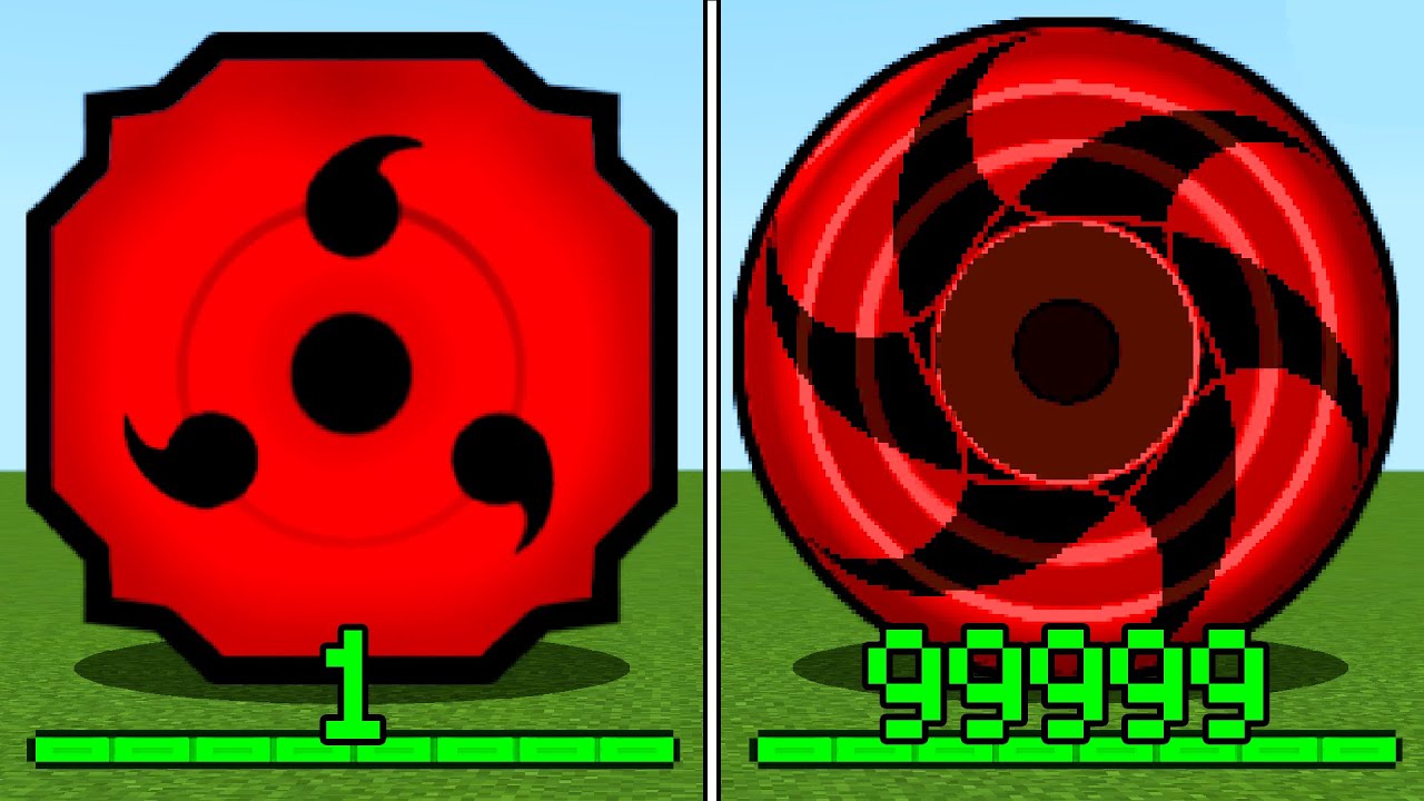 SHARINGAN EVOLUI A CADA XP no NARUTO - YouTube