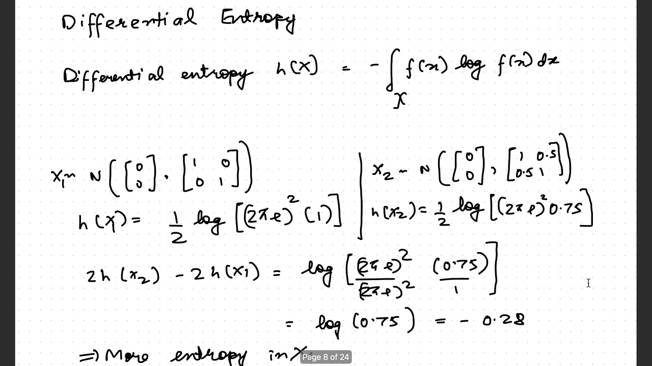 Differential Entropy Explained at Quincy James blog Differential Entropy Explained at Quincy James blog