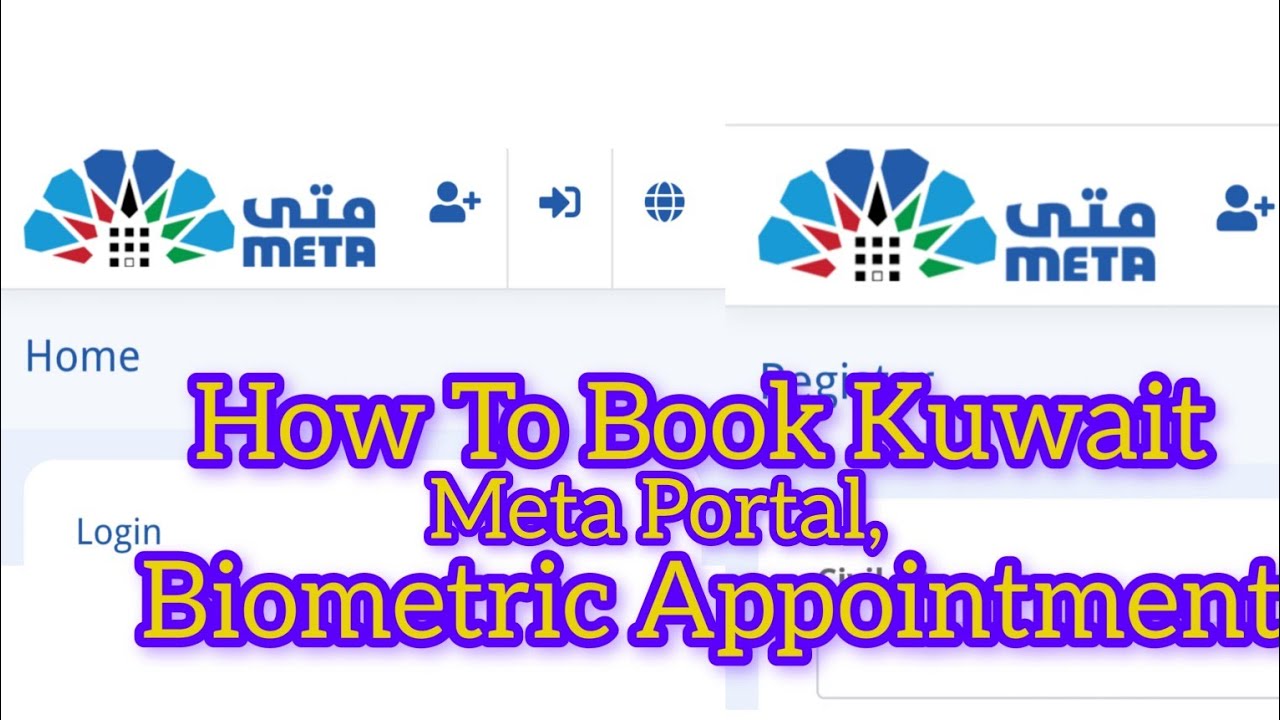 How To Book for Kuwait Biometric Appointment The Easiest Way/कुवैत ...