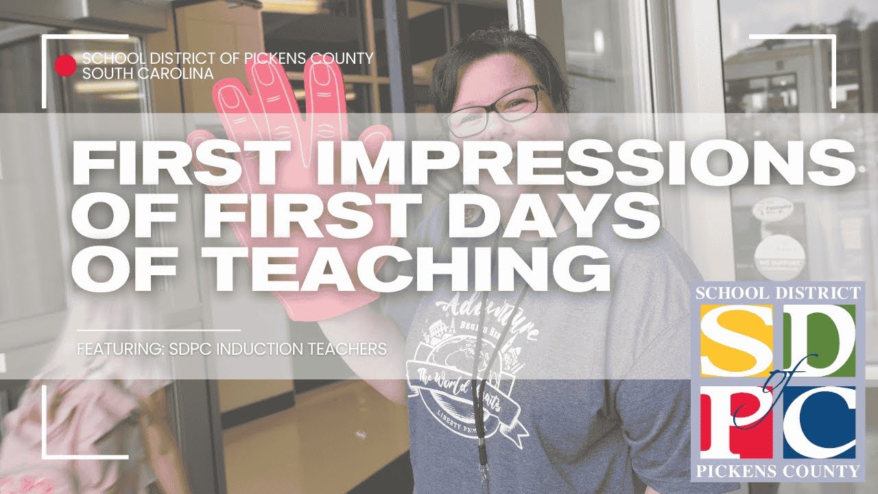 First Impressions of First Days of Teaching | SDPC Monday Minute - YouTube