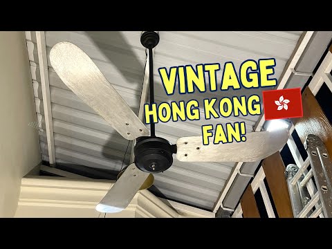 1950’s DEMC 56” Ceiling Fan | Pre Restoration!