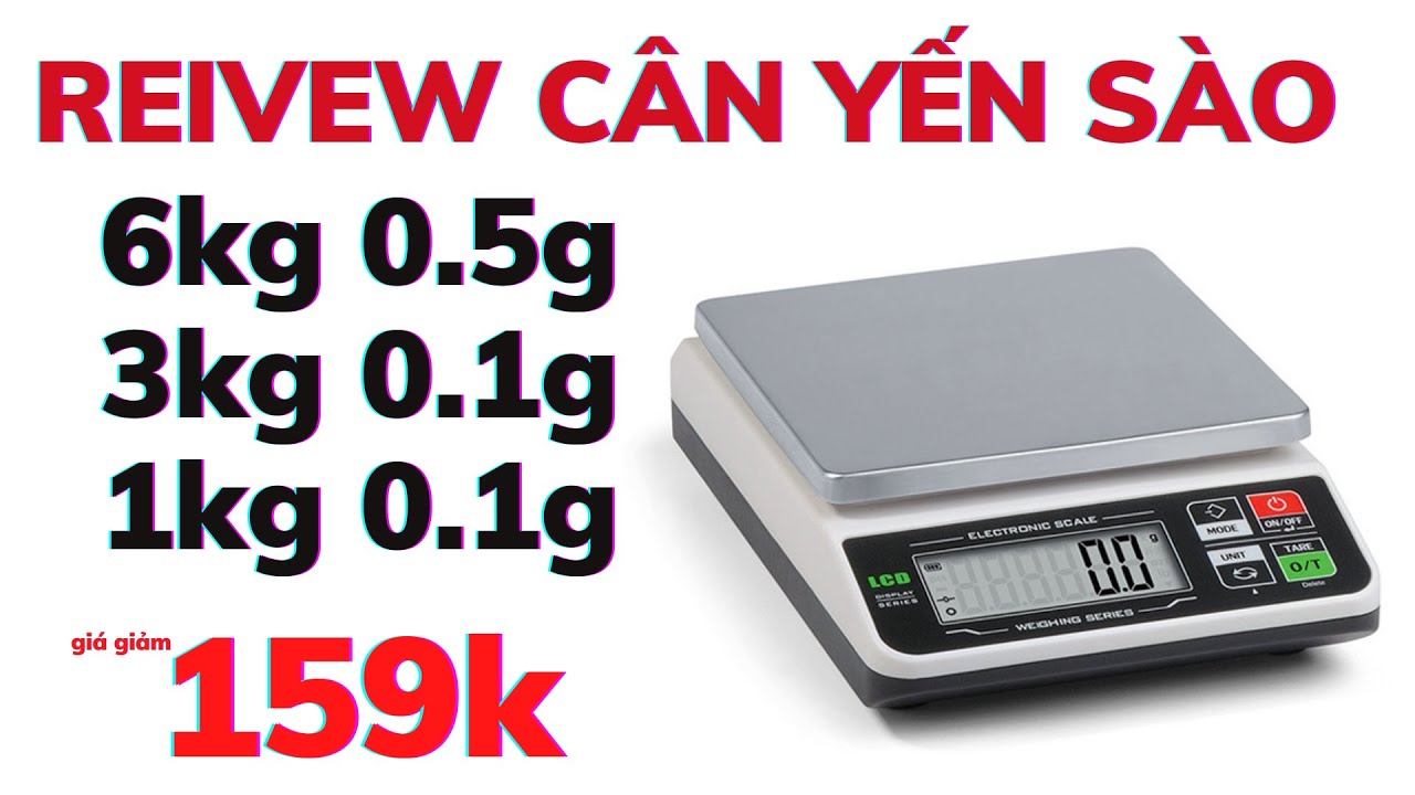 Cận điện tử Nhật Bản gồm Cân 1kg, 3kg, 6kg, 10kg Độ Sai số 0.1g, 0.2g, 0.5g - Bảo Hành 12 Tháng ...