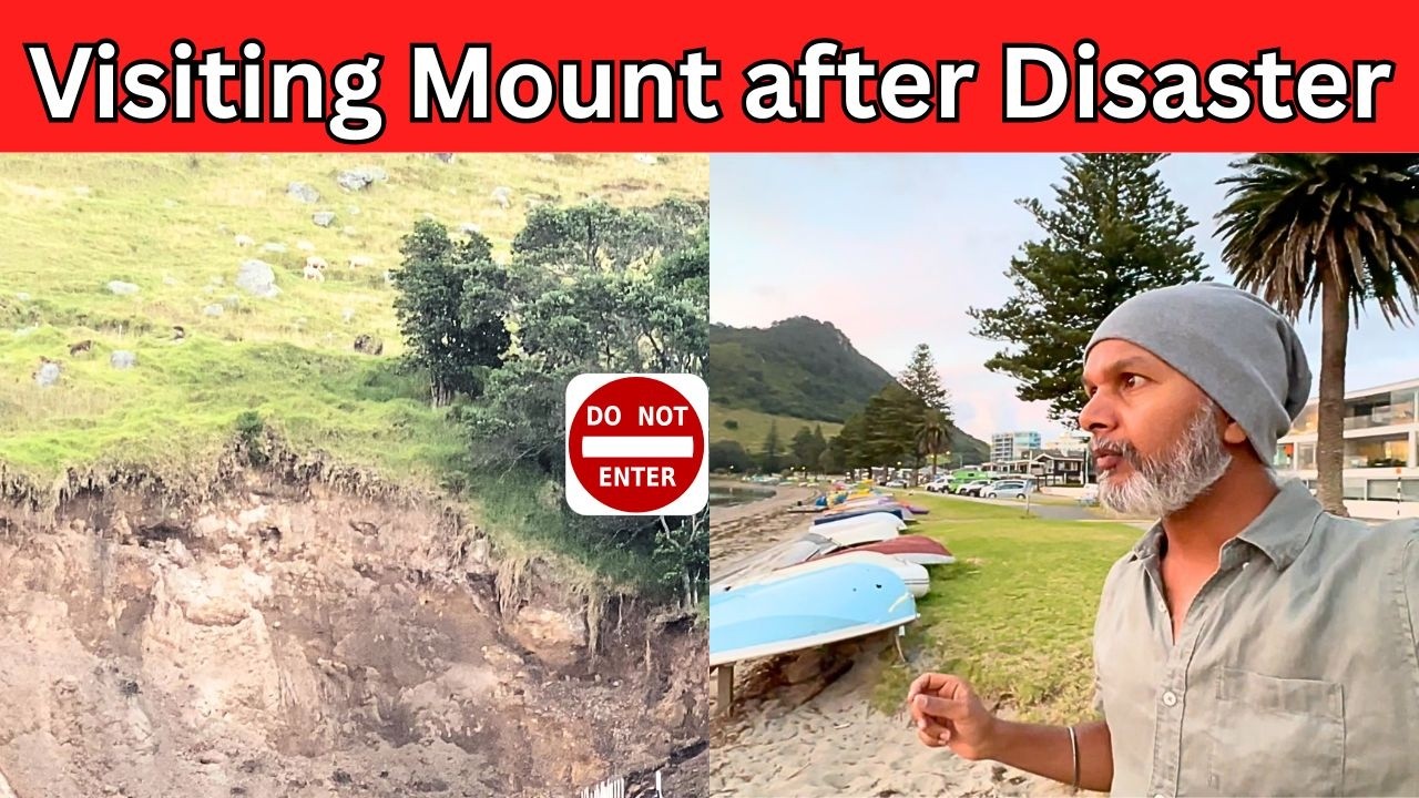 Visiting Mount Days after Disaster hit..... - YouTube