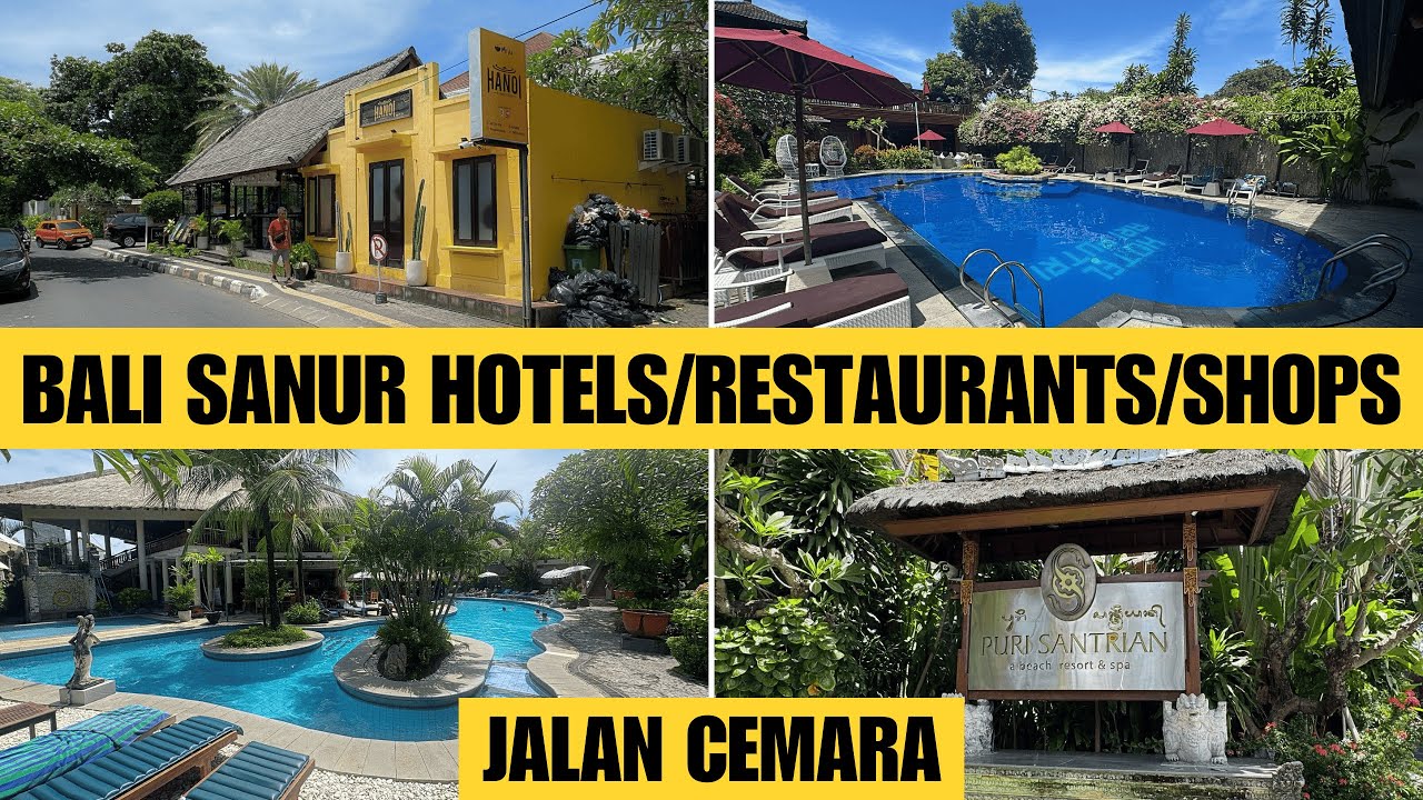 Bali Sanur Ultimate Guide to Jalan Cemara: Hotels, Restaurants, and ...