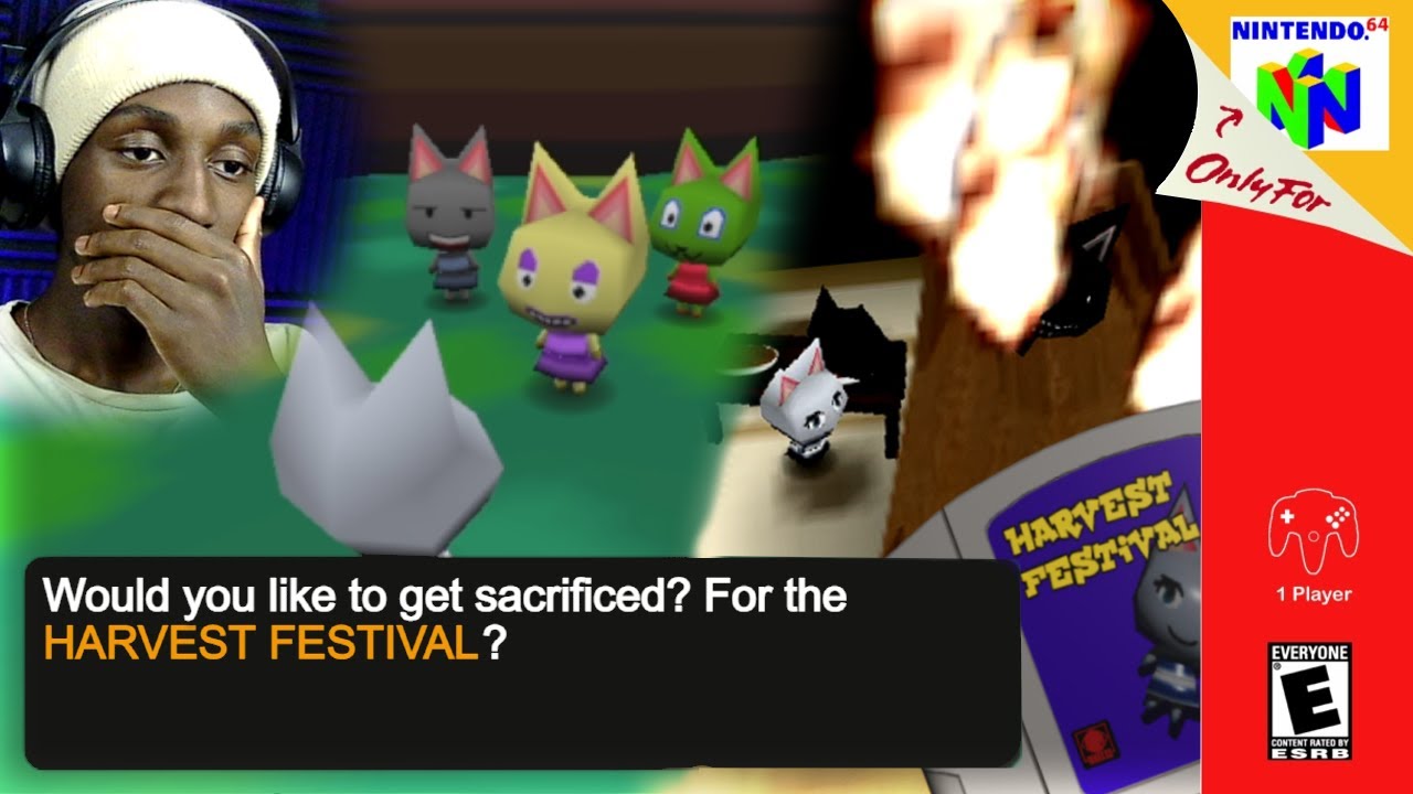 If Animal Crossing Was A Cursed N64 Game | Harvest Festival 64 - YouTube