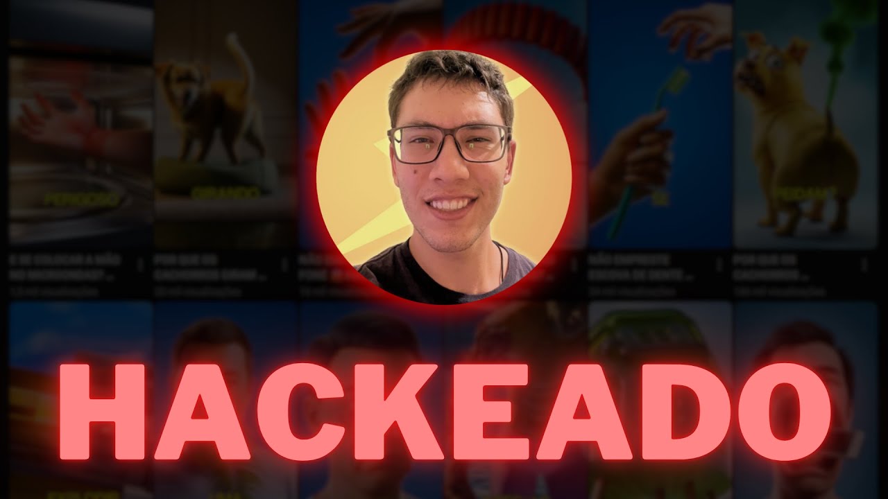 Fui HACKEADO e BANIDO do youtube - YouTube