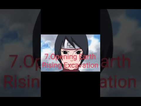 Naruto top ten earth style jutsu - YouTube