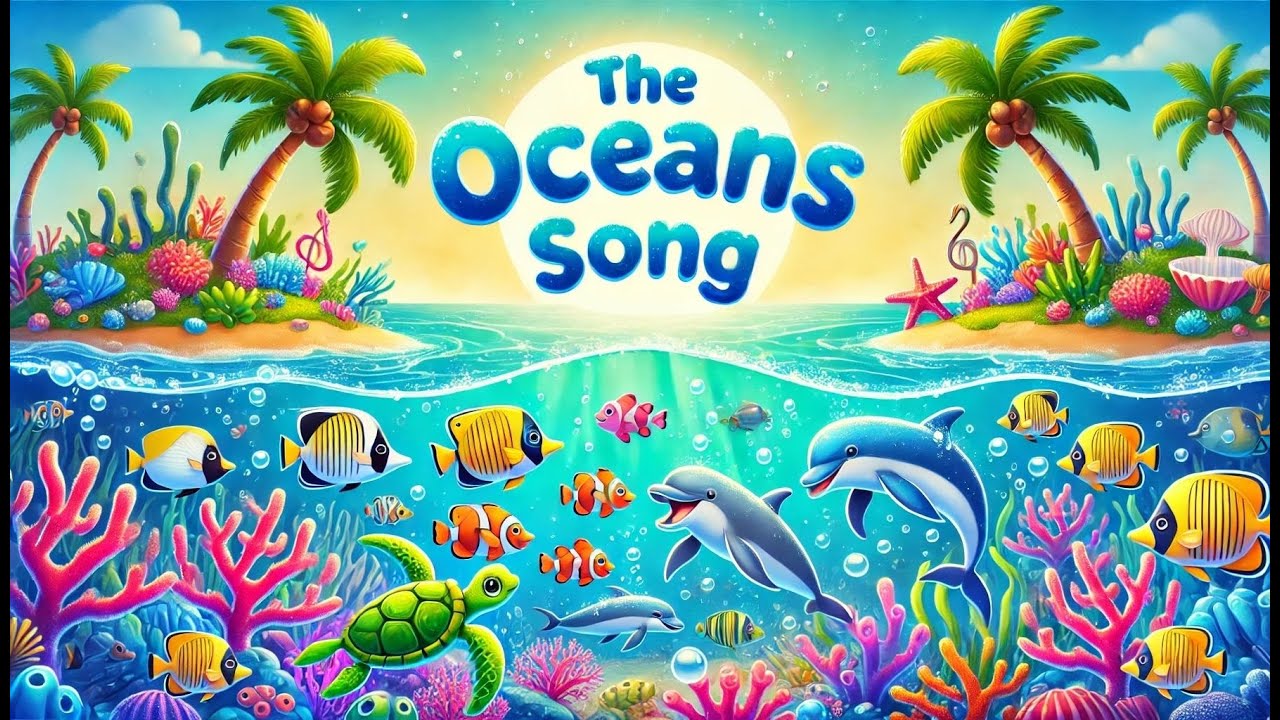 The Oceans Song | Facts about the ocean 🌊🐠 | Jenloteach - YouTube