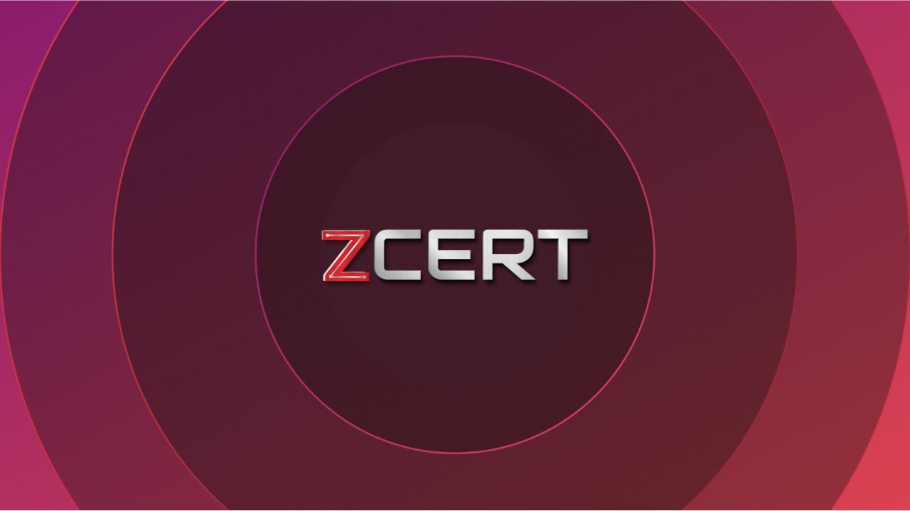 ZCERT - Verify and protect your personal data - YouTube
