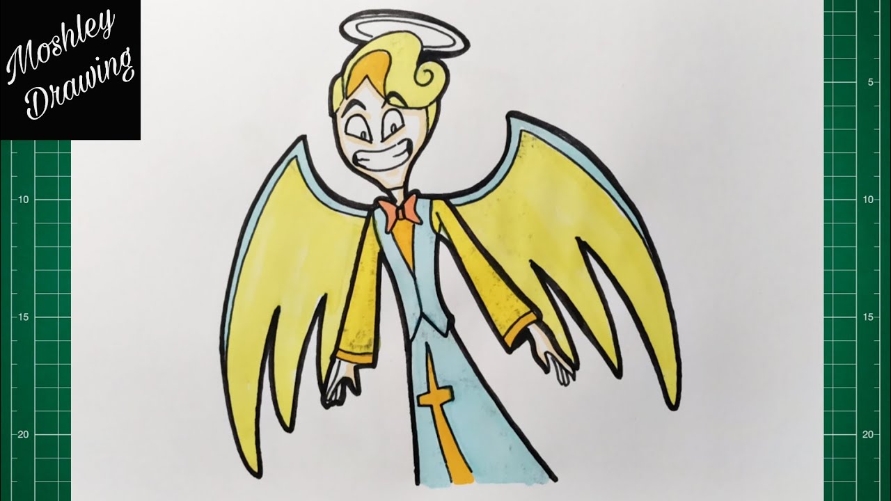 How to Draw Saint Peter from Hazbin Hotel - YouTube