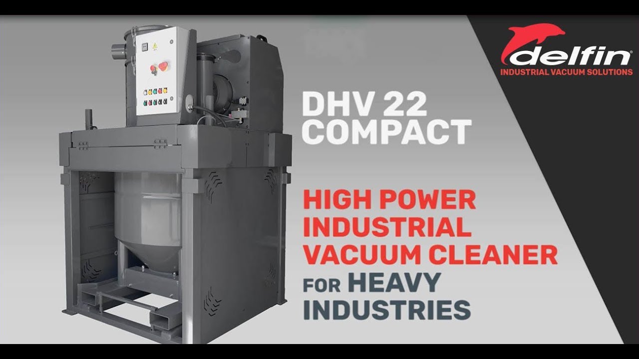 High power Industrial vacuum cleaners with lobe pump | DHV 22 COMPACT ...