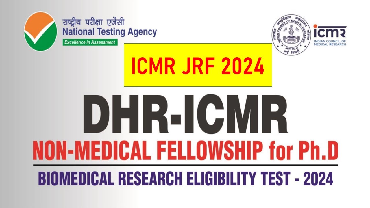ICMR JRF Notification 2024 | Biomedical Research Eligibility Test (BRET ...