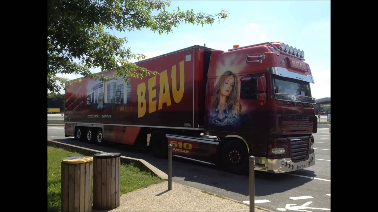 DAF Transports Beau 2014 - YouTube