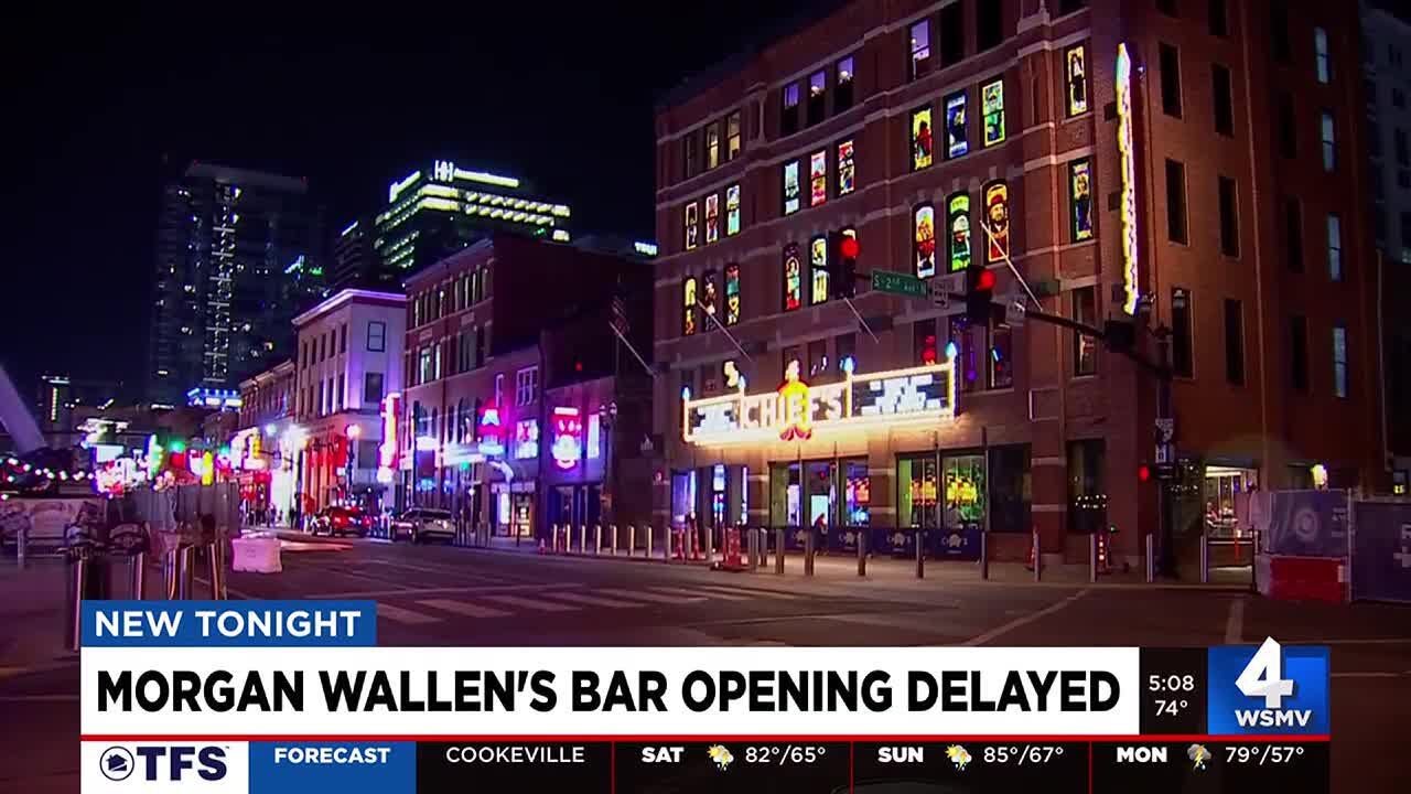 Morgan Wallen's bar opening delayed - YouTube