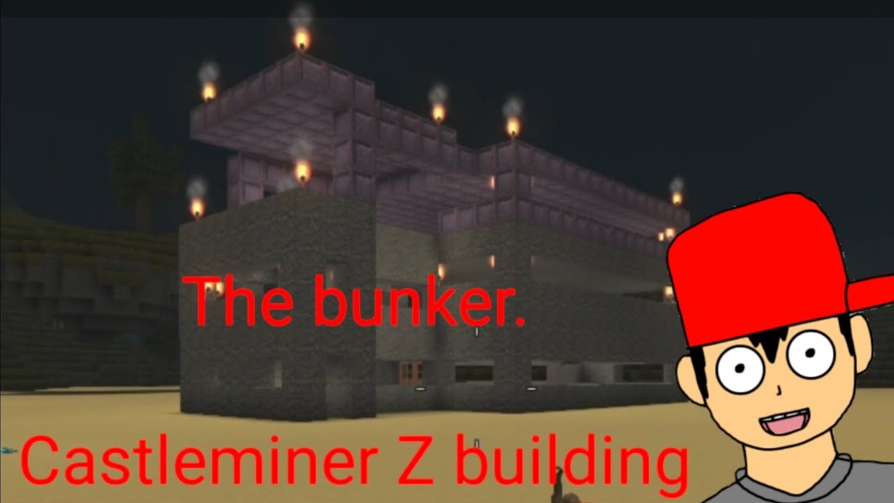 My favorite building In Castleminer Z (The bunker) part 1 - YouTube