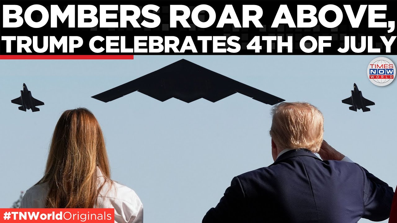 B-2 Bombers Roar Over White House as Trump Turns 4th of July Into ...