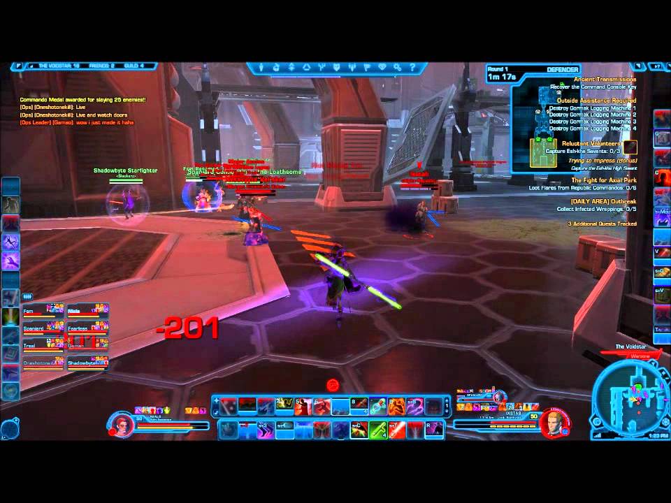 Nialo Full War Hero PVP 50 Swtor - YouTube