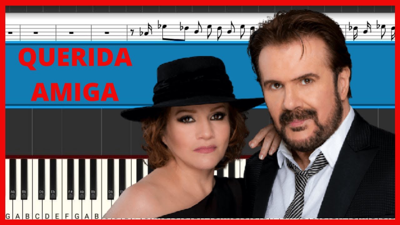 Pimpinela - Querida Amiga | Piano Tutorial | Midi - YouTube